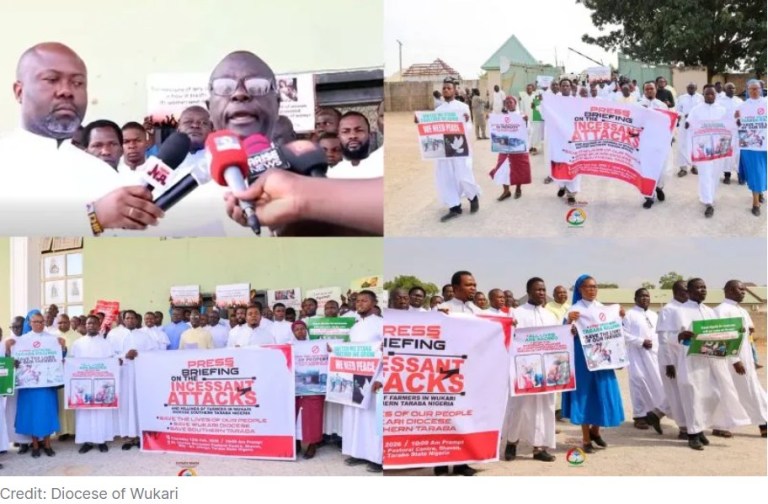 Nigerian Catholic Diocese Stages Protest over Mass Killings, Condemns ...